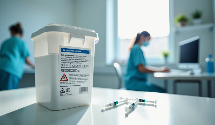 4 Best Practices for Using a 1 Gallon Sharps Container in Healthcare ...