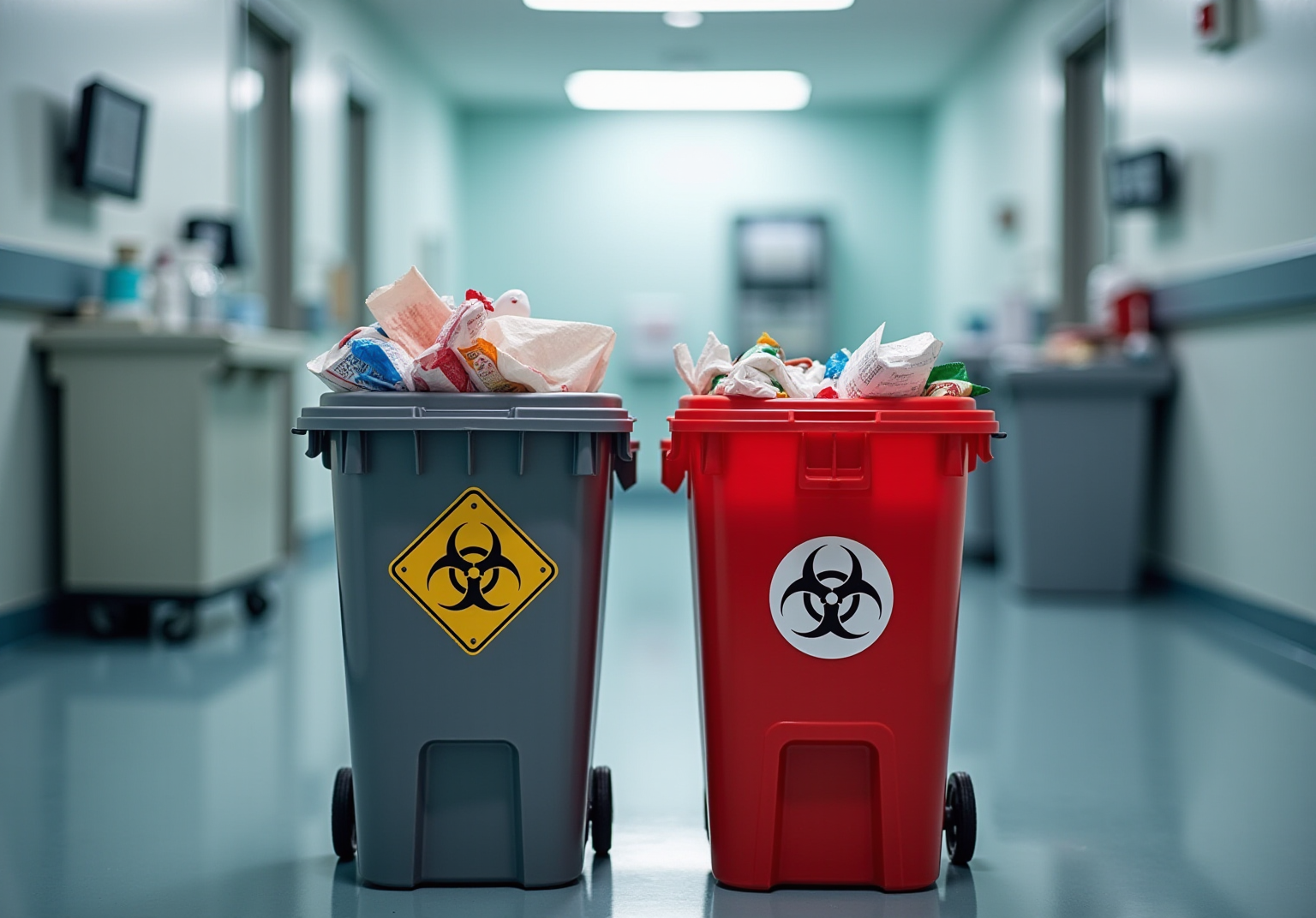 Biohazard Trash Cans vs. Regular: Key Differences for Healthcare ...