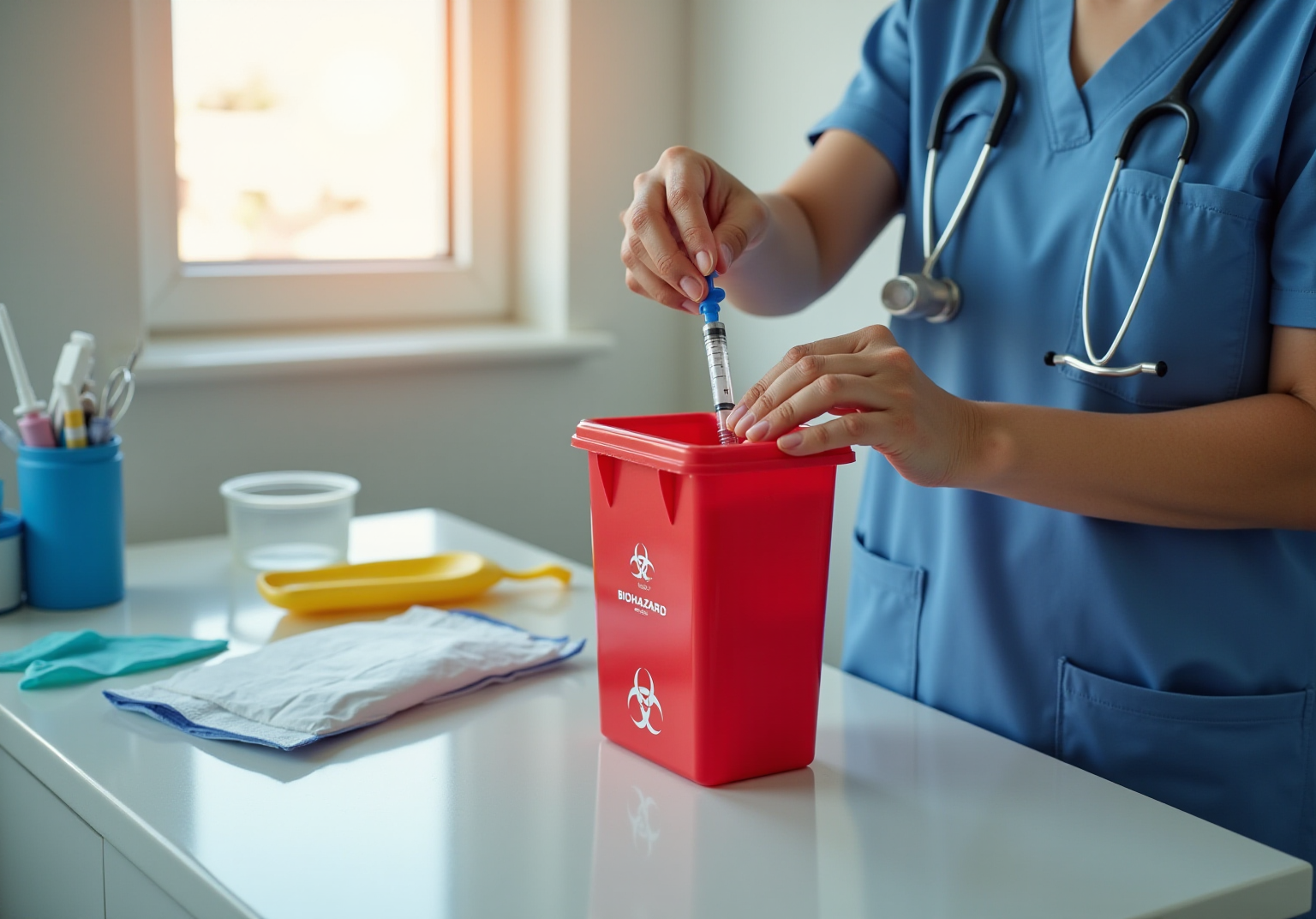Choosing the Right Container for Safe Sharps Disposal - Superior ...