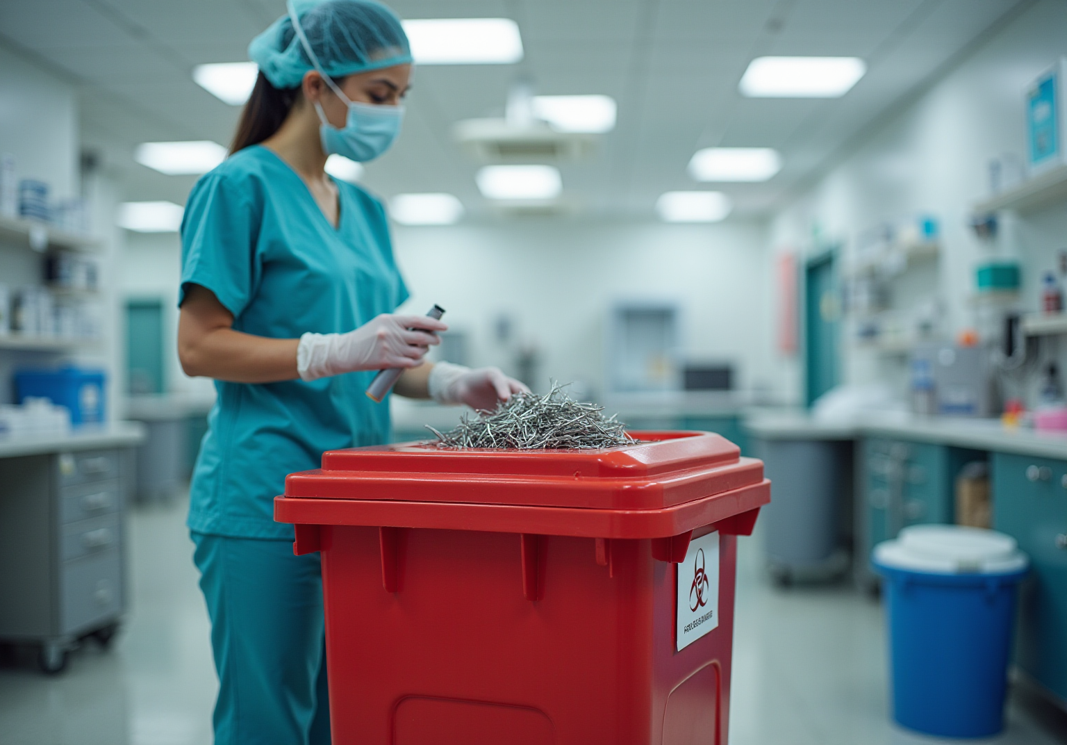 4 Steps to Safely Use Red Hazardous Waste Bins in Healthcare - Superior ...