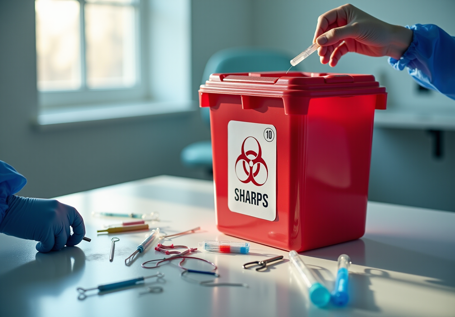 Best Practices for Red Sharps Container Disposal in Healthcare ...
