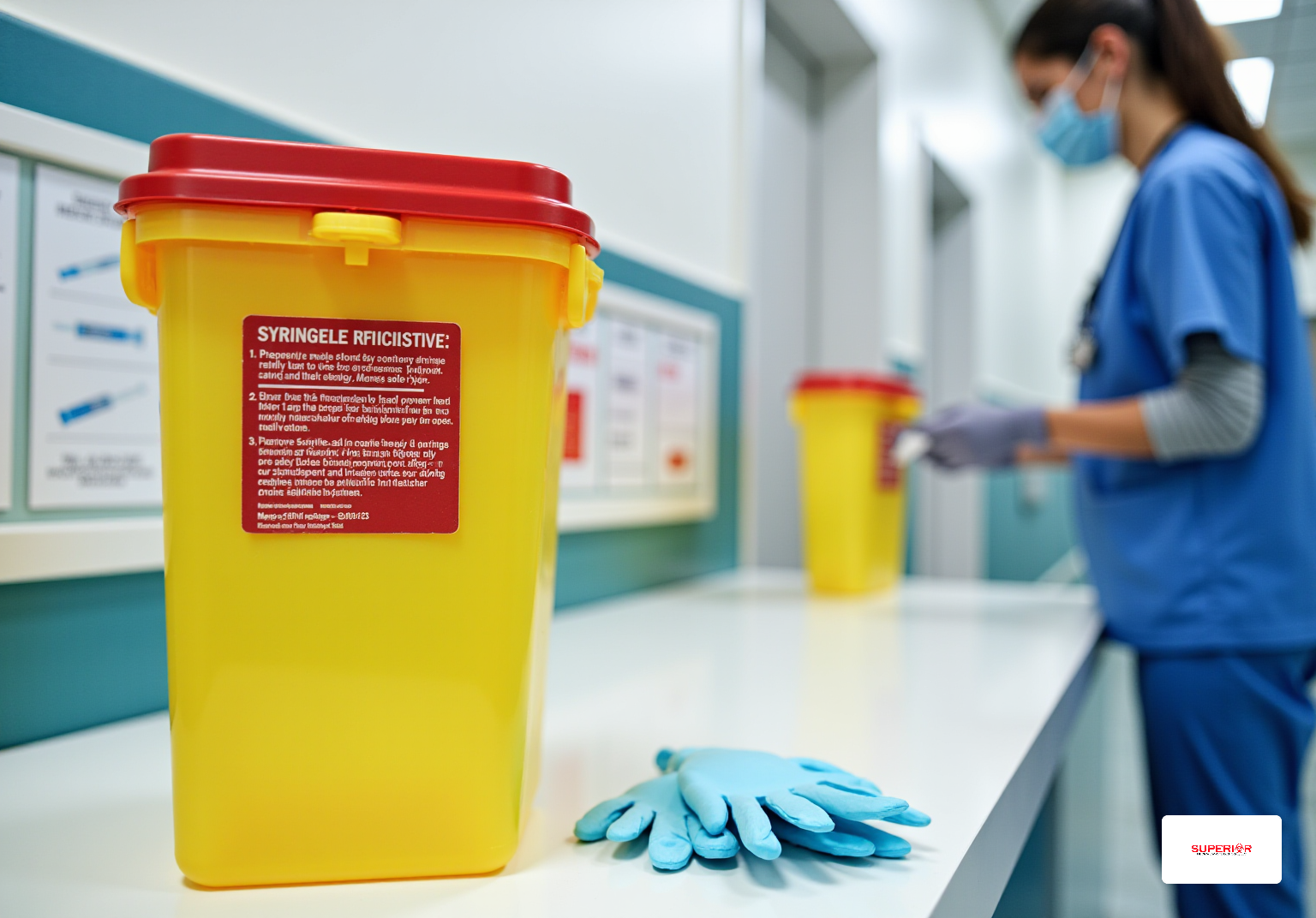 Best Practices for Using Syringe Disposal Containers in Healthcare ...