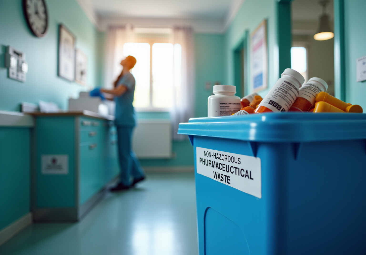 What Color Container Does Non-Hazardous Pharmaceutical Waste Belong In ...