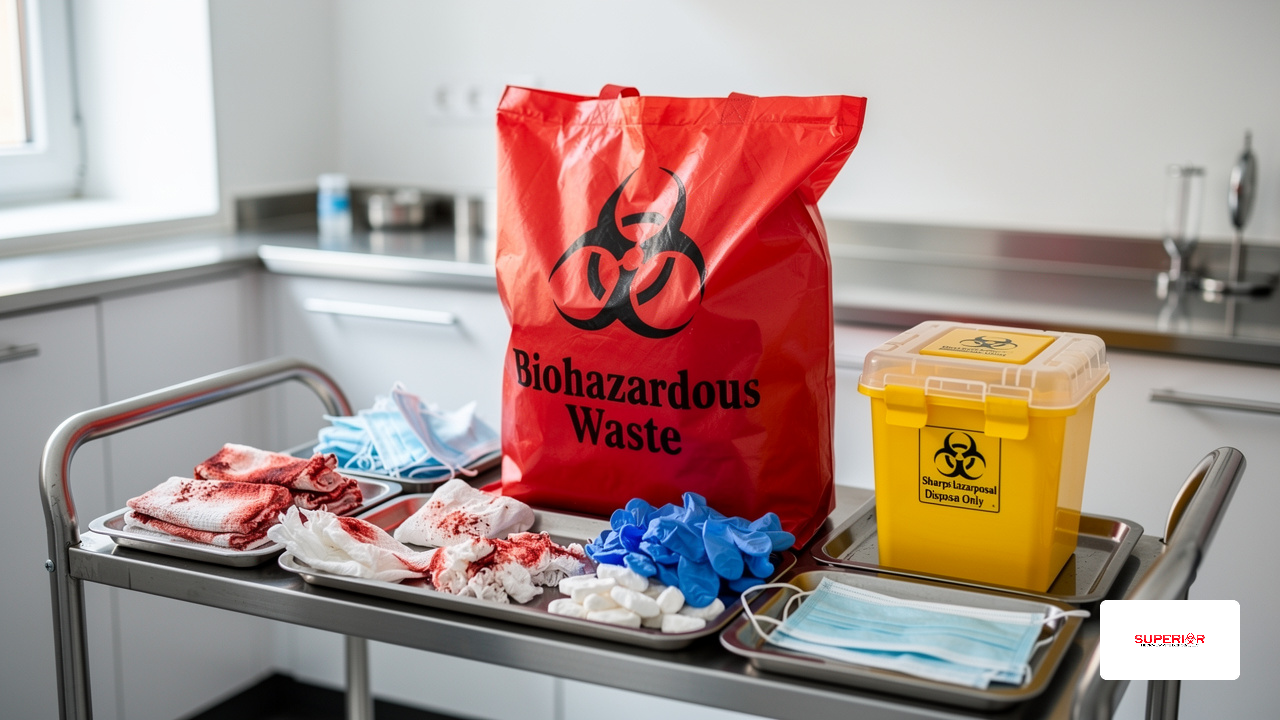 4 Steps to Manage Biohazard Red Bag Waste Safely - Superior Medical ...